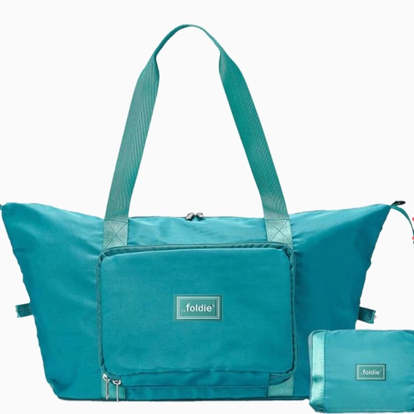 The Foldie | Bags | The Foldie Foldable Travel Tote Bag Weekender Bag ...